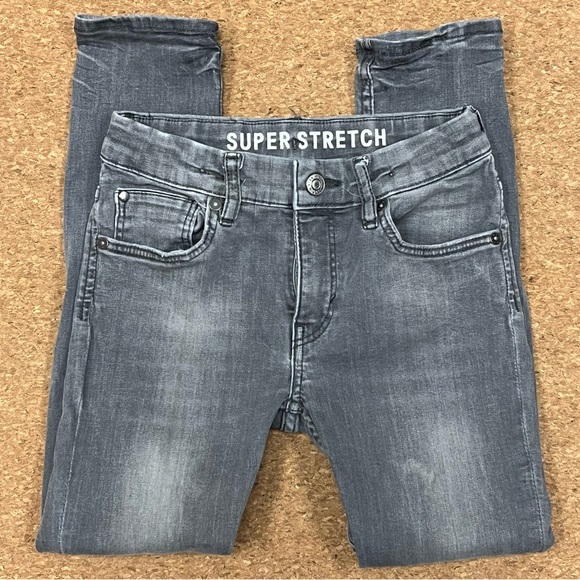 H&M | Bottoms | Hm Super Stretch Skinny Fit Denim Grey 78y | Poshmark